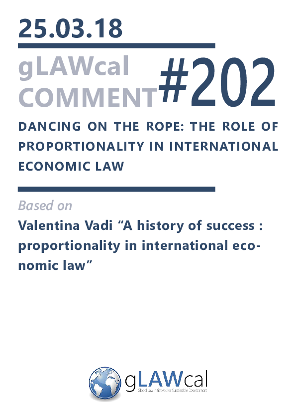 (PDF) Dancing on the Rope-The Role of Proportionality in International ...
