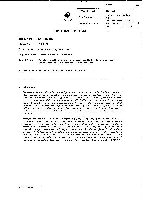 (PDF) Draft Proposal