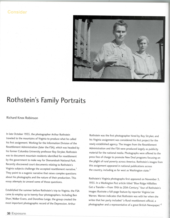 (PDF) Rothstein's Family Portraits