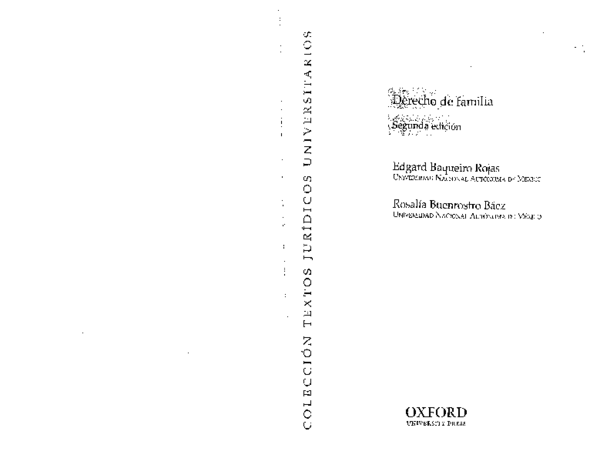 (PDF) Derecho de Familia. Edgard Baqueiro Rojas y Rosalía Buenrostro Báez