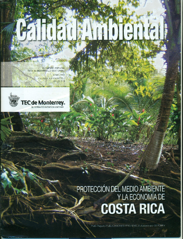(PDF) Protección del medio ambiente y la economía de Costa Rica ...