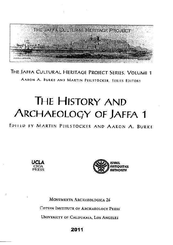 (PDF) Jaffa in Historical Maps (1799-1948)