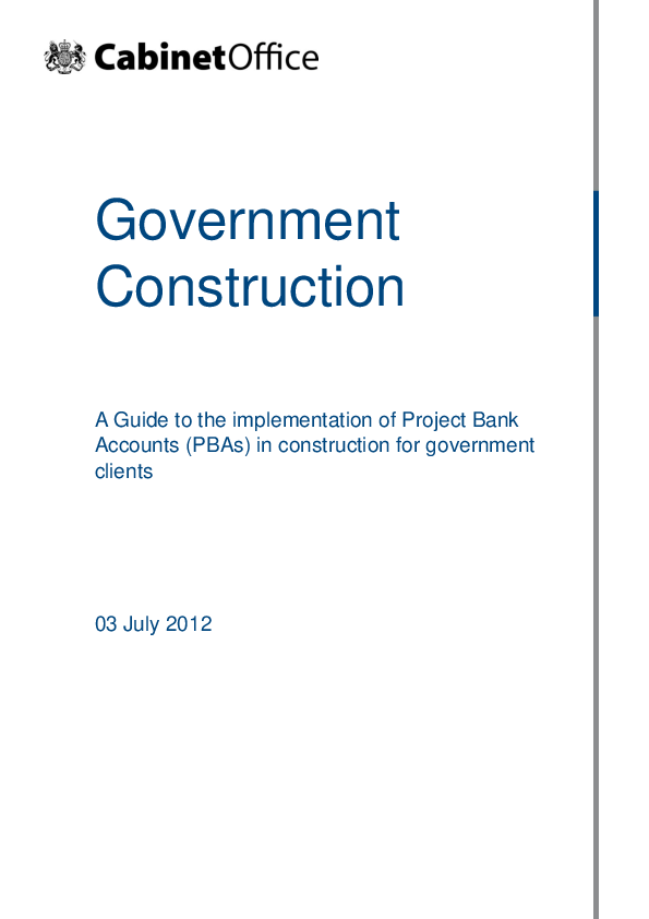 (PDF) Government Construction A Guide to the implementation of Project ...