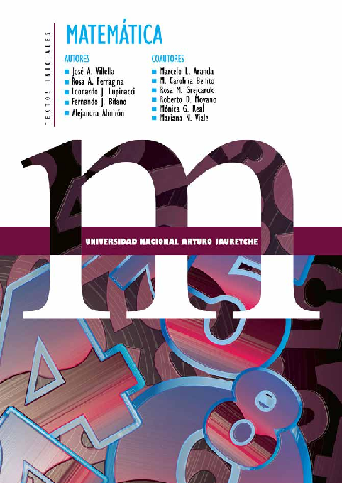 (PDF) LIBRO DE MATEMATICA