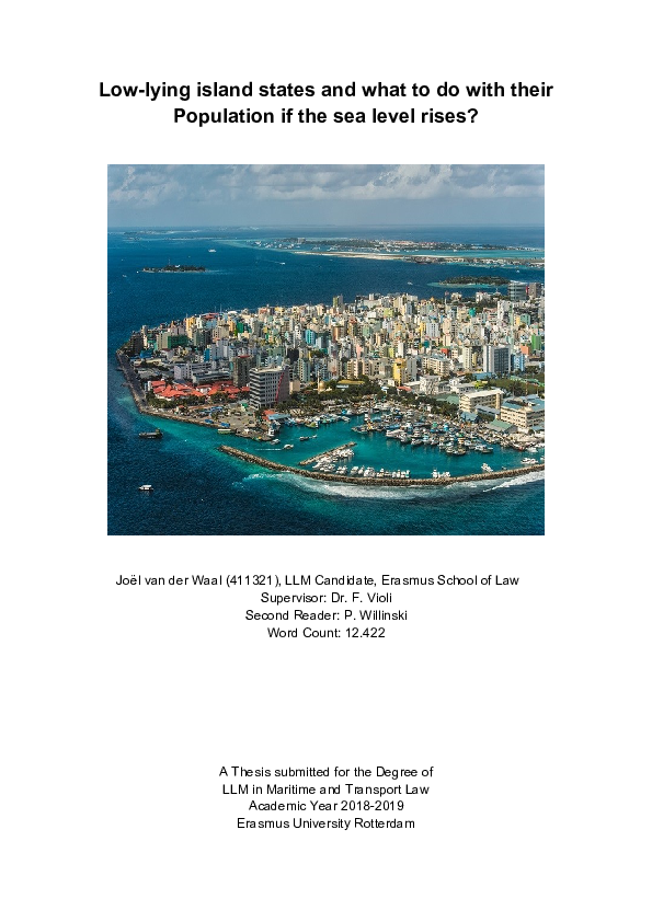 (DOC) Low-lying island states and what to do with their Population if ...