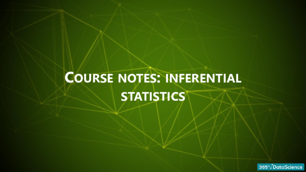 (PDF) Course notes inferential statistics
