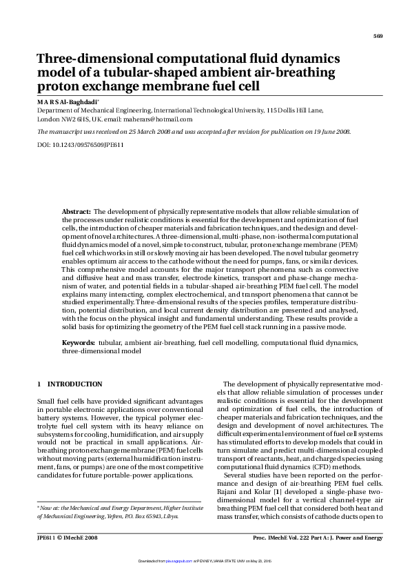(PDF) Three-dimensional computational fluid dynamics model of a tubular-shaped ambient air ...