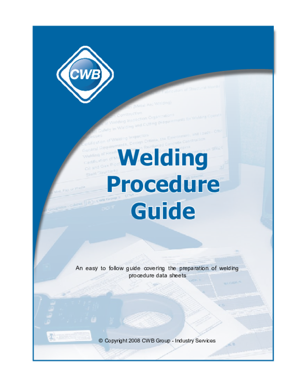 (PDF) Welding Procedure Guide