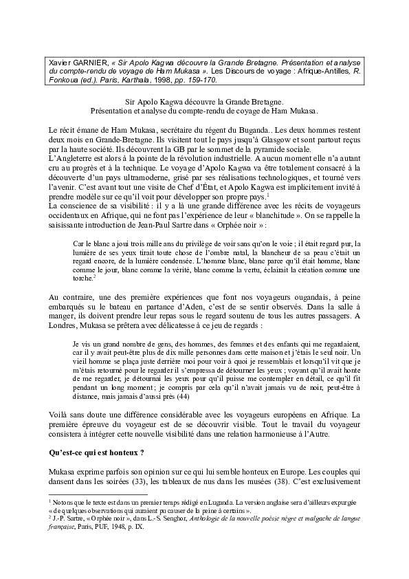 (PDF) Sir Apolo Kagwa découvre la Grande Bretagne. Présentation et ...