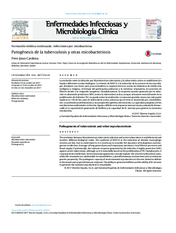 Estructura Celular De Las Micobacterias