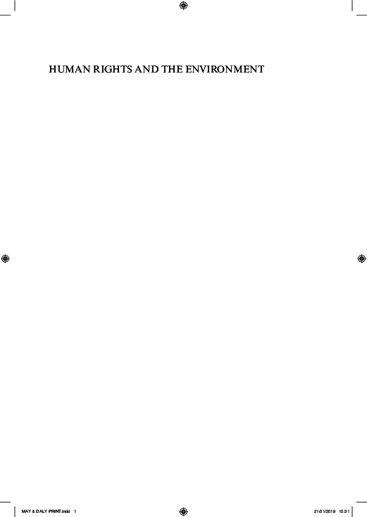 (PDF) Evaluation of human rights and the environment in Jordan