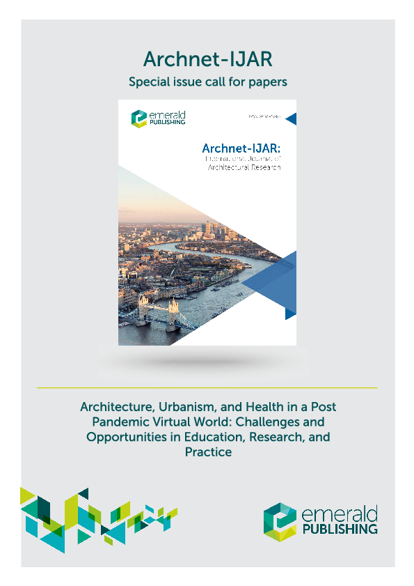 (PDF) Call for Papers: Archnet-IJAR: Architecture, Urbanism, and Health ...