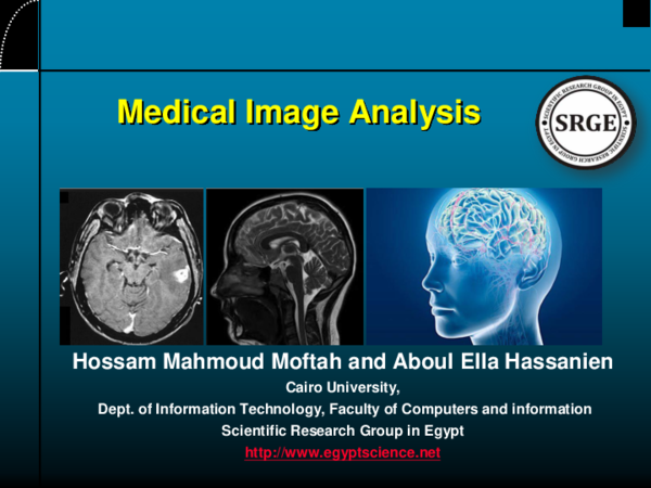 (PDF) Medical Image Analysis
