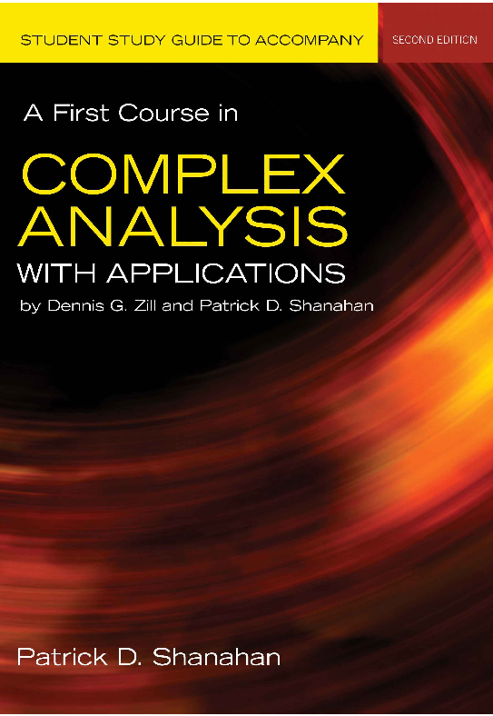 (PDF) A First Course in Complex Analysis with Applications
