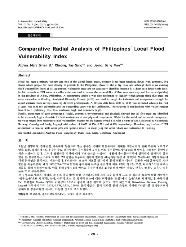 (PDF) Comparative Radial Analysis of Philippines' Local Flood ...