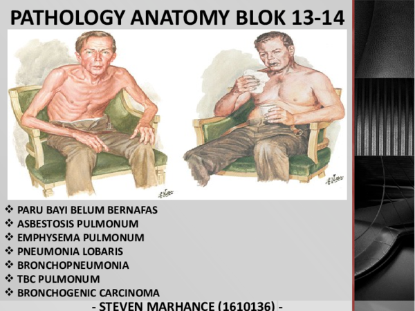 (PPT) PATHOLOGY ANATOMY OF LUNG DISEASE