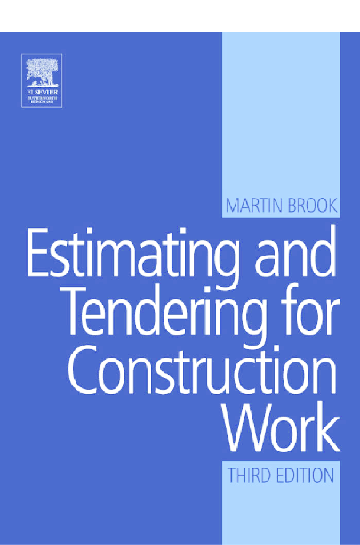 (PDF) Estimating and Tendering for Construction Work