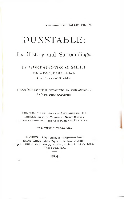 (PDF) Smith, Dunstable: Its History and Surroundings