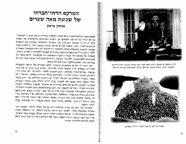 (PDF) The Socio-Religious Texture of the Meah She'arim Neighbourhood ...