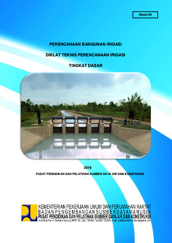 (PDF) Sumber Materi No. 1 Bangunan Pengatur Muka Air