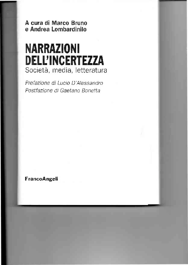 (PDF) Allegorie del disastro: l'uomo "a una dimensione" nel Crematorio ...