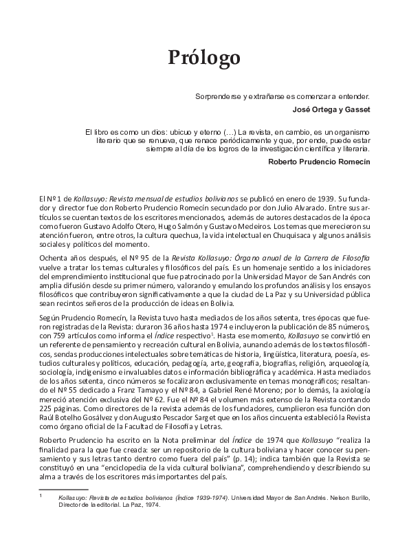 (PDF) Prólogo Sorprenderse y extrañarse es comenzar a entender