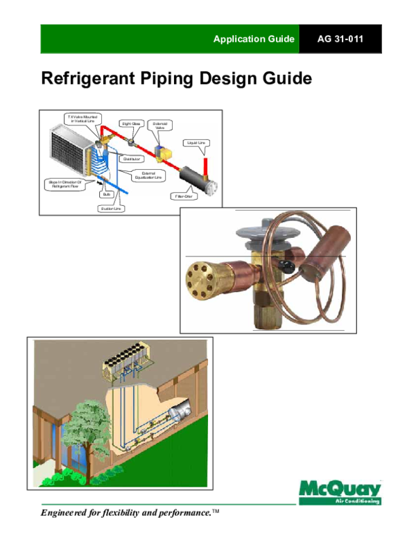(PDF) Application Guide Refrigerant Piping Design Guide