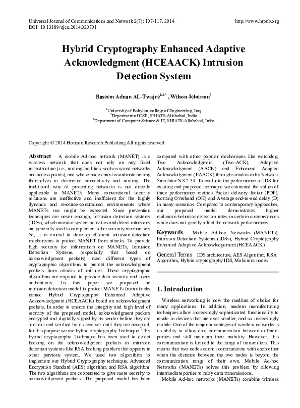 (PDF) Hybrid Cryptography Enhanced Adaptive