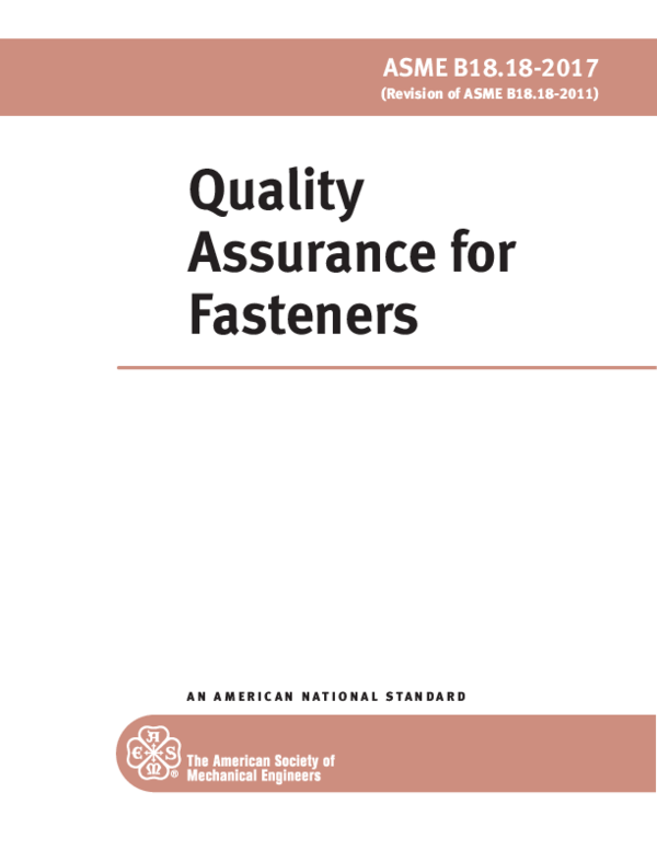 (PDF) ASME B18.18-