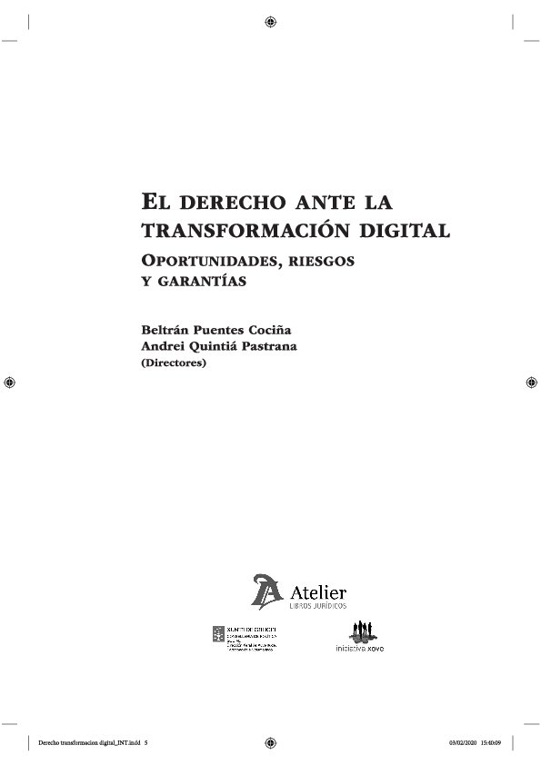 (PDF) Abordar la transformación digital desde el derecho: oportunidades ...