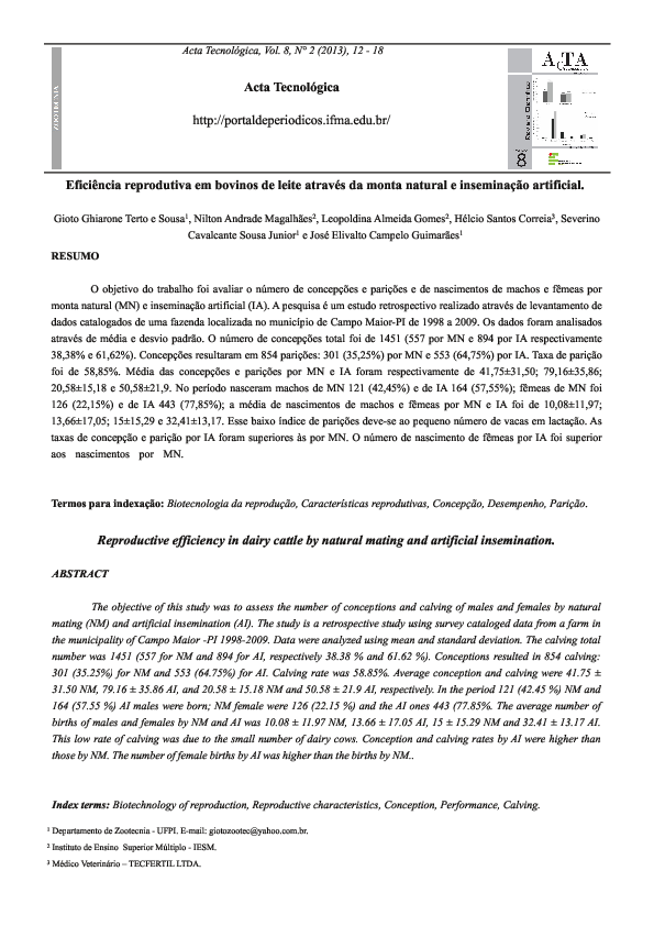(PDF) Eficiência reprodutiva em bovinos de leite através da monta ...