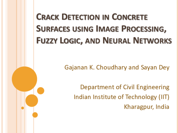 (PDF) Crack Detection in Concrete Surfaces using Image Processing ...