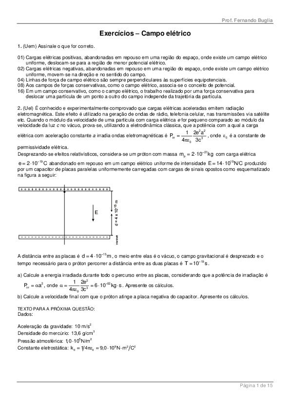 (PDF) Campo-eletrico