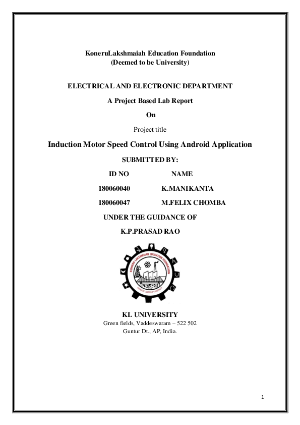 (PDF) A Project title Induction Motor Speed Control Using Android Application