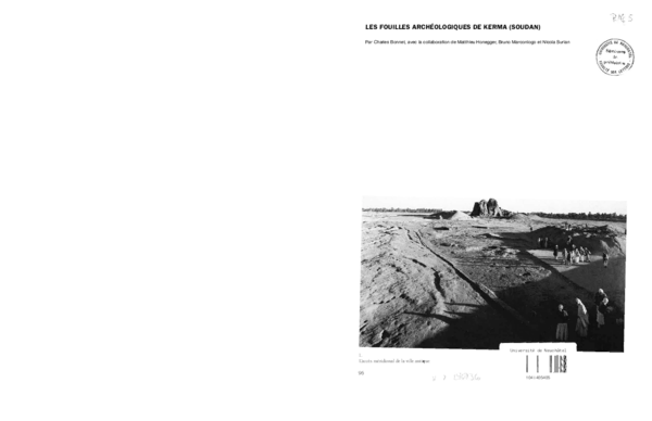 (PDF) Kerma : l'agglomération Pré-Kerma