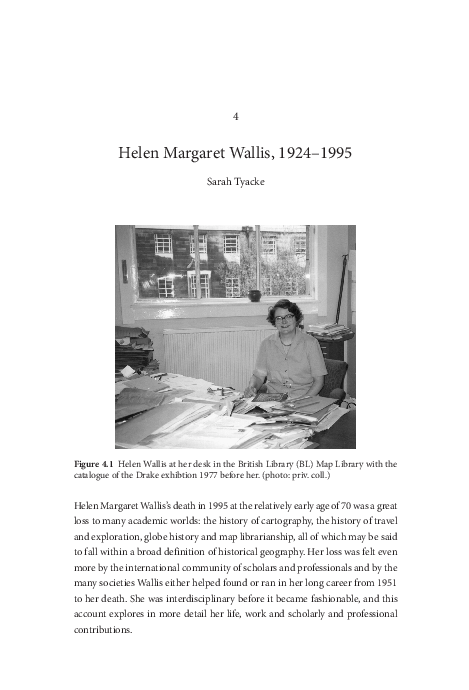 (PDF) Helen Wallis 1924 -1995
