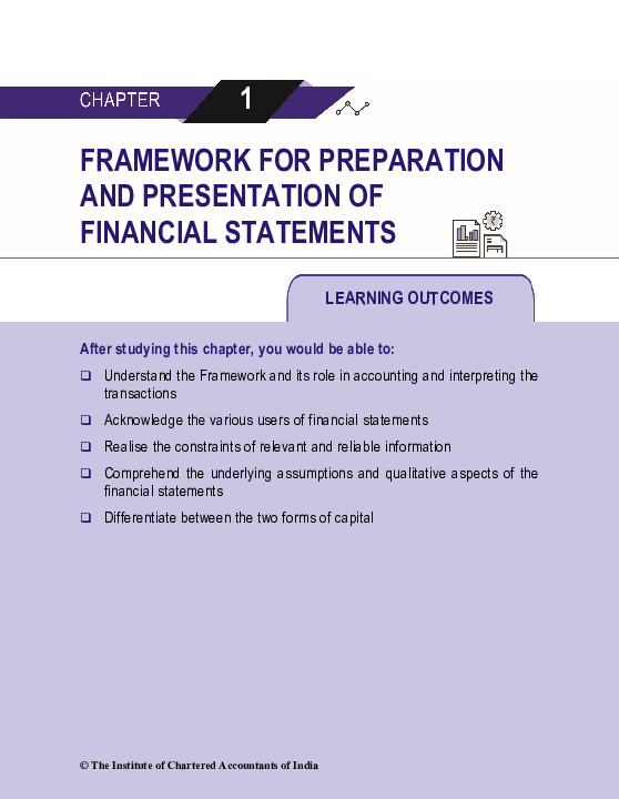 (PDF) FRAMEWORK FOR PREPARATION AND PRESENTATION OF FINANCIAL ...