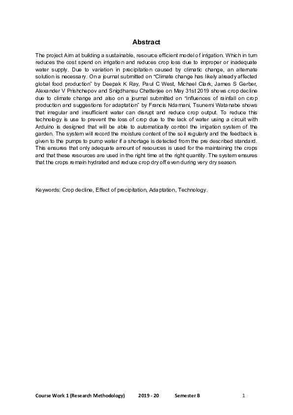 (DOC) Template for CW1 Research Methodologies