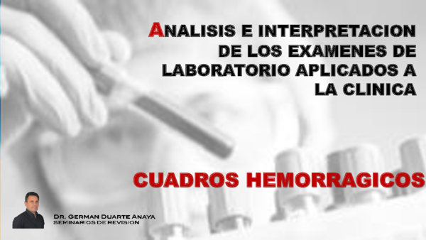 (PDF) ANALISIS E INTERPRETACION DE LOS EXAMENES DE LABORATORIO APLICADOS A LA CLINICA