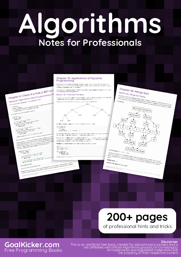PDF Algorithms Notes For Professionals Amr Ahmed Academia edu PDF Algorithms Notes For Professionals Amr Ahmed Academia edu