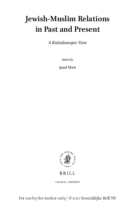 (PDF) ‘“Once Upon a Time Our Home Was in Spain”; Comparing Diaspora ...