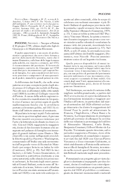(PDF) Puccini Niccolò