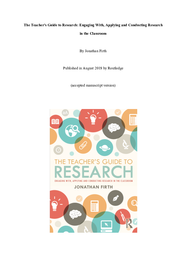 (PDF) The Teacher's Guide to Research: Engaging With, Applying and ...