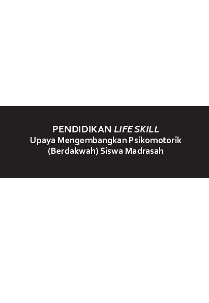 (PDF) PENDIDIKAN LIFE SKILL