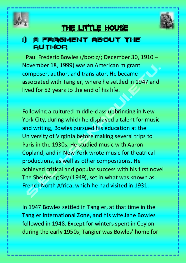 (PDF) The Little House deep-analyzing by s.elhas.etu.