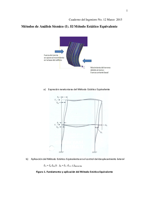 (PDF) Metodo Estatico Equivalente