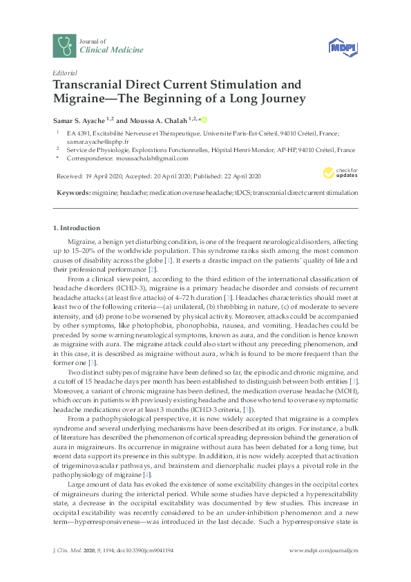 (PDF) Using a Pulse Protocol to Fix the Individual Dosage of Transcranial and Transspinal Direct ...