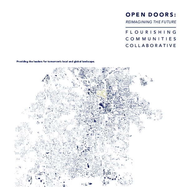 (PDF) Open Doors: Re-imagining the Future