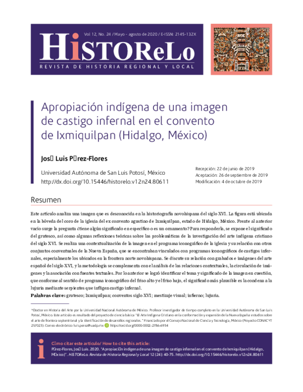 (PDF) Apropiacion indigena de una imagen de castigo infernal en el ...