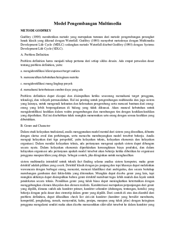 (DOC) Model Pengembangan Multimedia